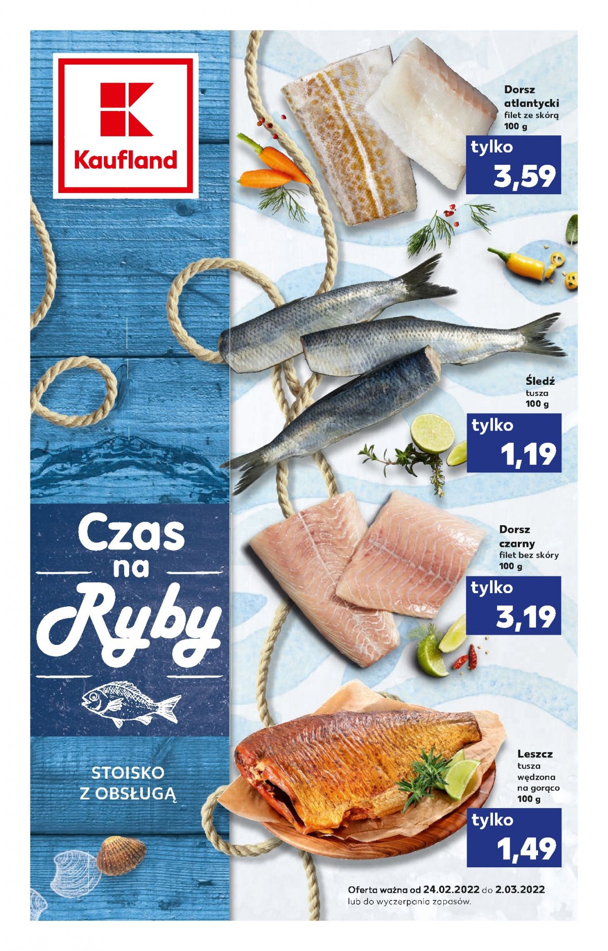 Prekybos tinklo Kaufland.pl akcijų ir nuolaidų leidinys RYBY - oferta ...